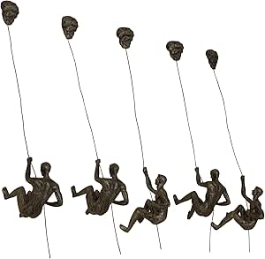 Amazon.com: 5X Large Bronze Climbing Abseiling Hanging Ornaments ...