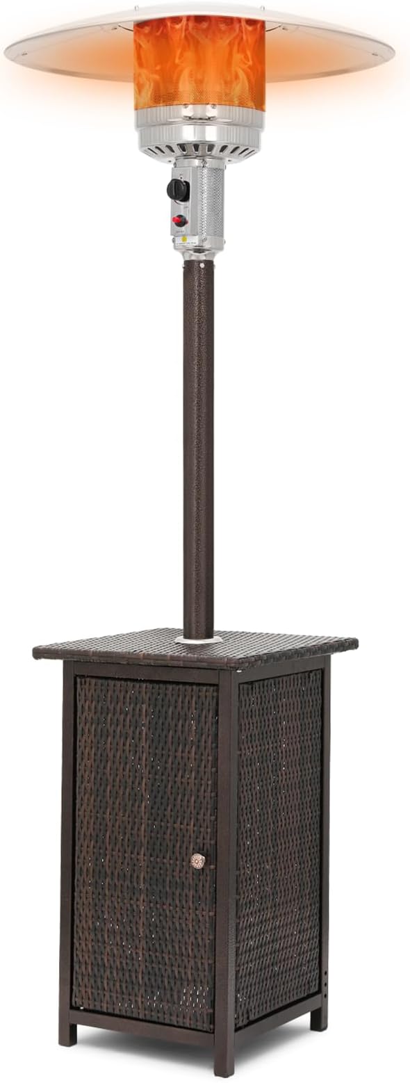 Amazon.com : Member's Mark Patio Heater with LED Table : Patio, Lawn ...