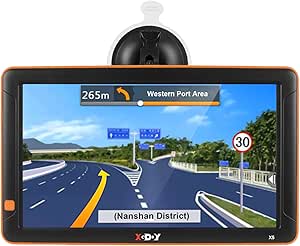 Amazon.com: XGODY Truck GPS Navigation for car 9 inch Big Screen for Truck Drivers Navigation ...