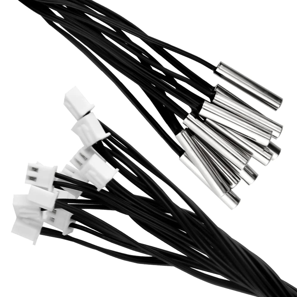 Snapklik.com : 12 PCS 10K NTC Temperature Sensor 3950 Thermistor ...