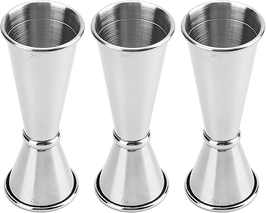 Amazon.com: Yesland 3 Pcs Double Cocktail Jigger - Double Jigger and ...