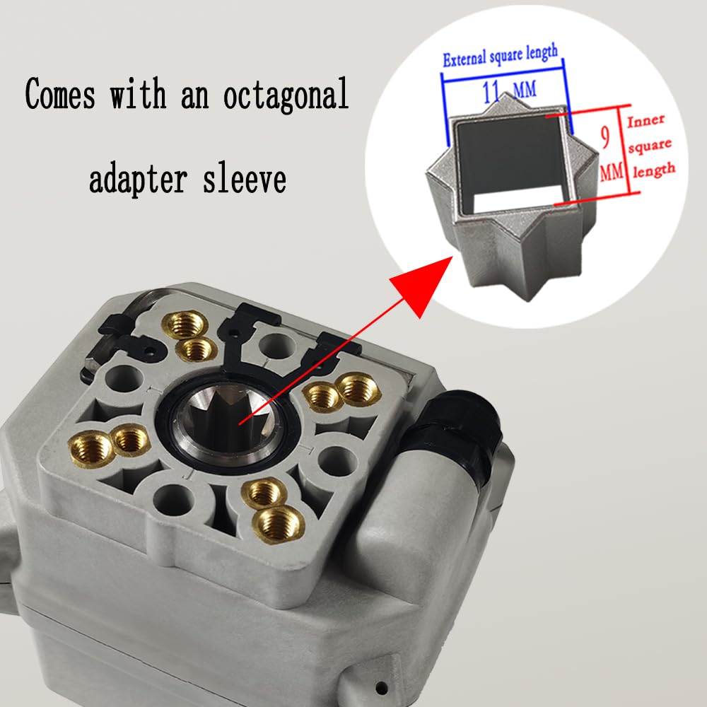 Snapklik.com : Two-Wires Control Normally Open 24V Electric Ball Valve ...