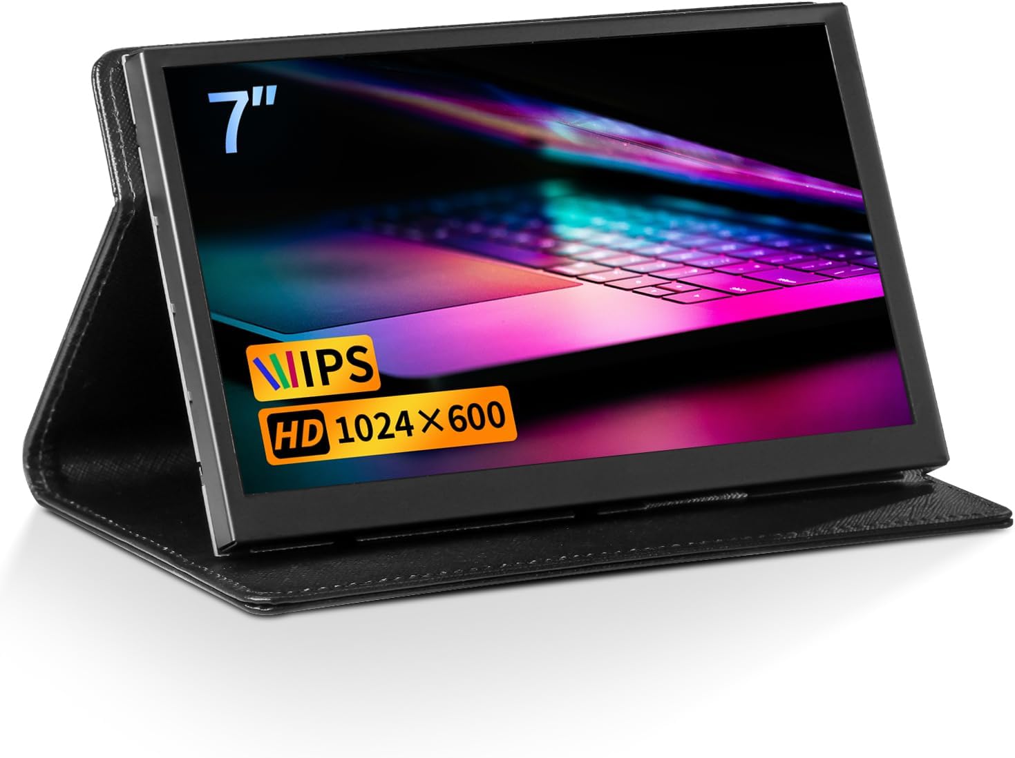 Amazon.com: CUQI 7 Inch Mini Monitor, IPS 1024 × 600 HDMI Portable ...