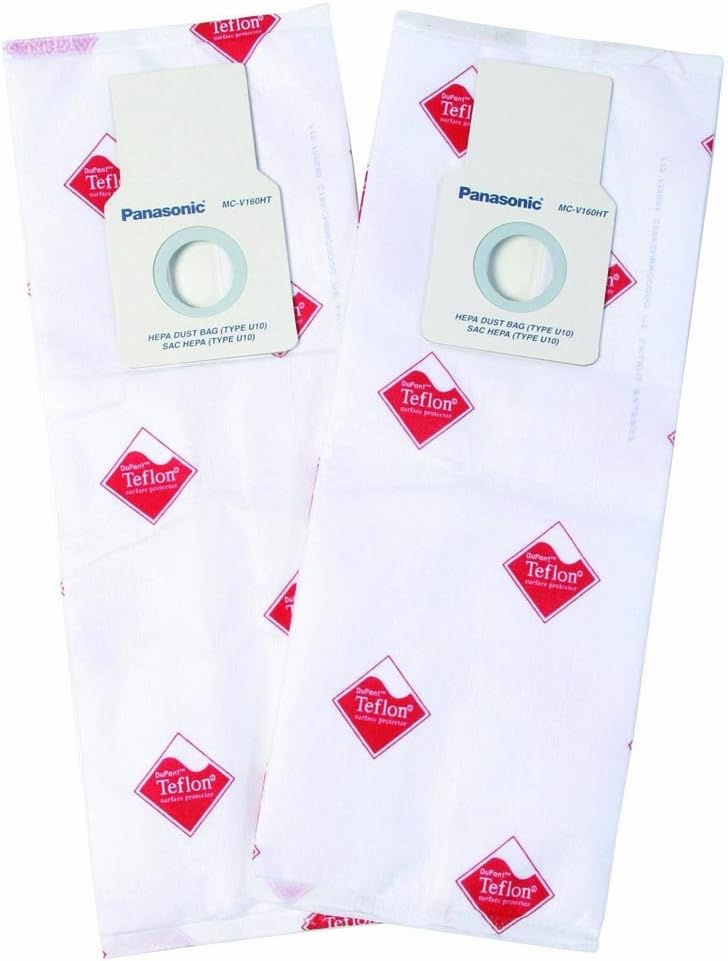 Amazon.com - Panasonic HEPA Vacuum Bag, Type U-10 - Household Vacuum ...