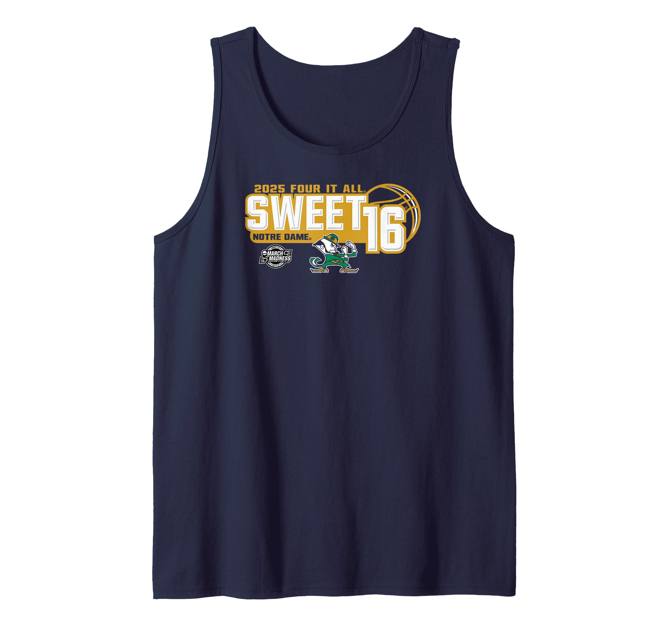 Notre Dame Fighting Irish Sweet 16 2025 Women's Basketball Tank Top