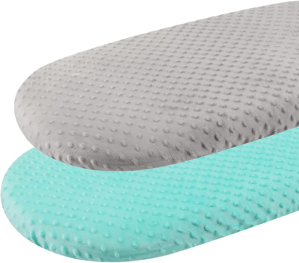 Amazon.com: BlueSnail Soft and Strechy Bassinet Fitted Sheet, Cradle ...