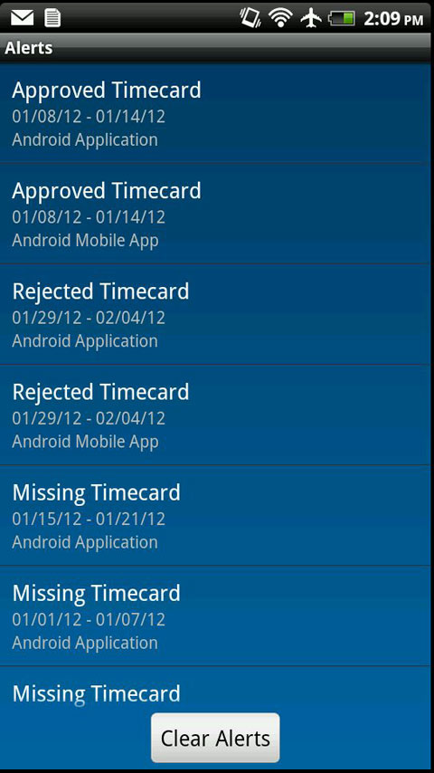 IQNavigator Timecards - App on Amazon Appstore