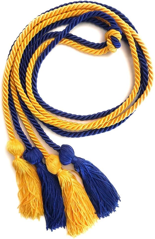 Amazon.com: GraduationMall Graduation Honor Cords 68" (Black/Gold)