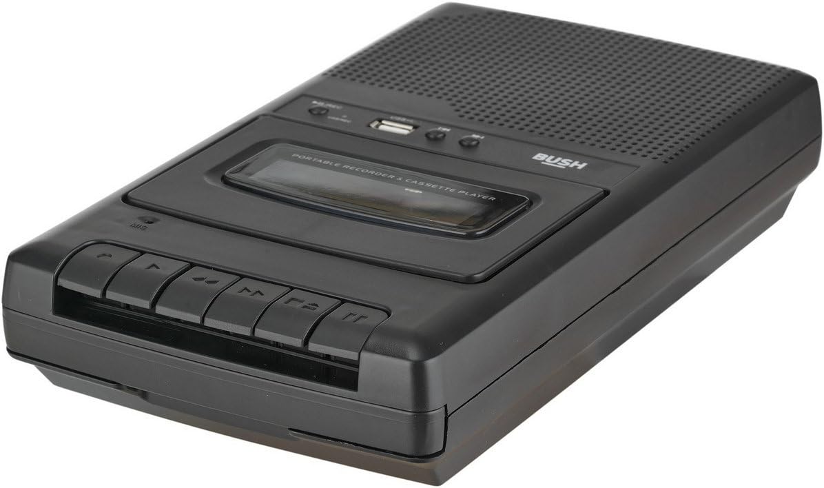 Bush Cassette Player and Recorder - Black: Amazon.co.uk: Electronics ...