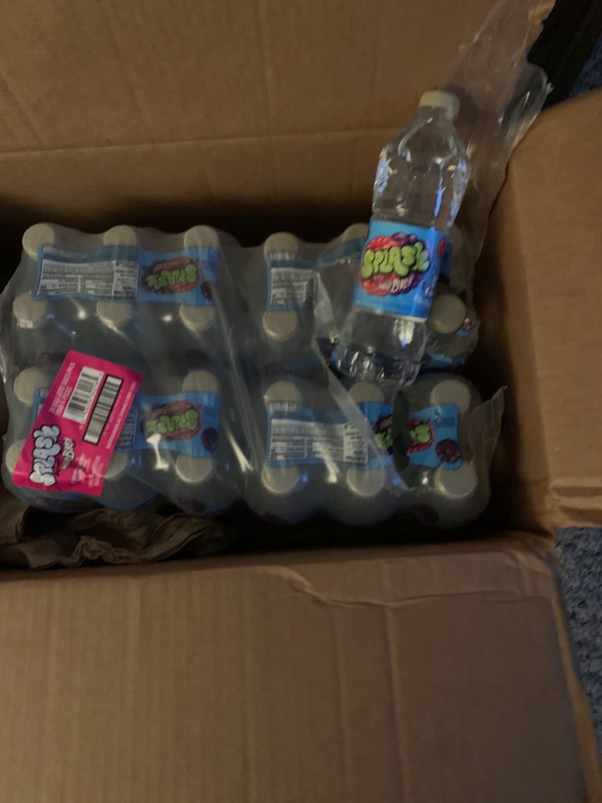 Amazon.com : Nestle Pure Life Splash, Wild Berry, 16.9 Fluid Ounce (24 ...