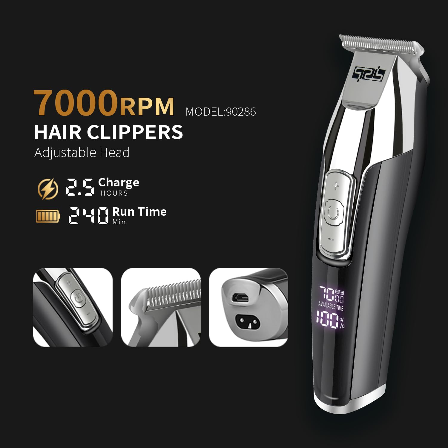 Snapklik.com : DSP Hair Clipper, Trimmer, Beard Shaver Kit For Men ...