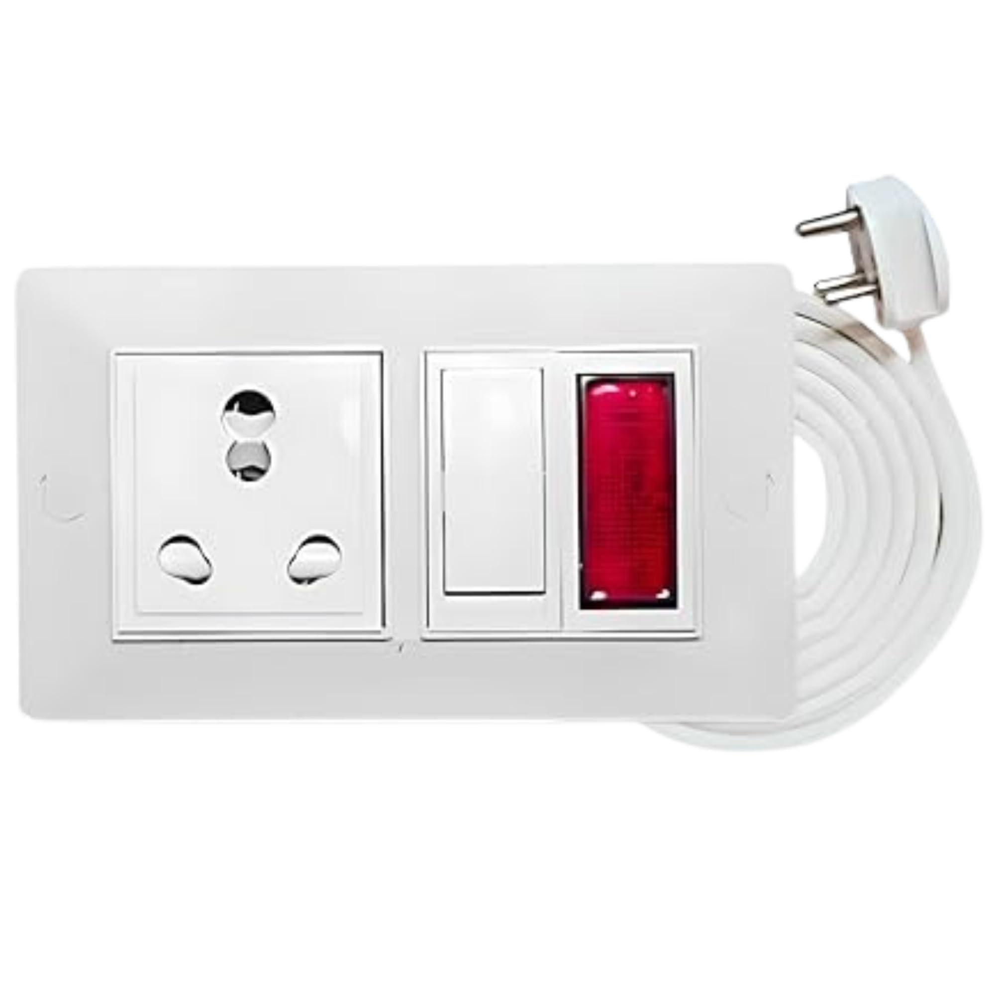 Buy Elegant Casa 16 Amp Electric Extension Board with Cord 1 Socket ...
