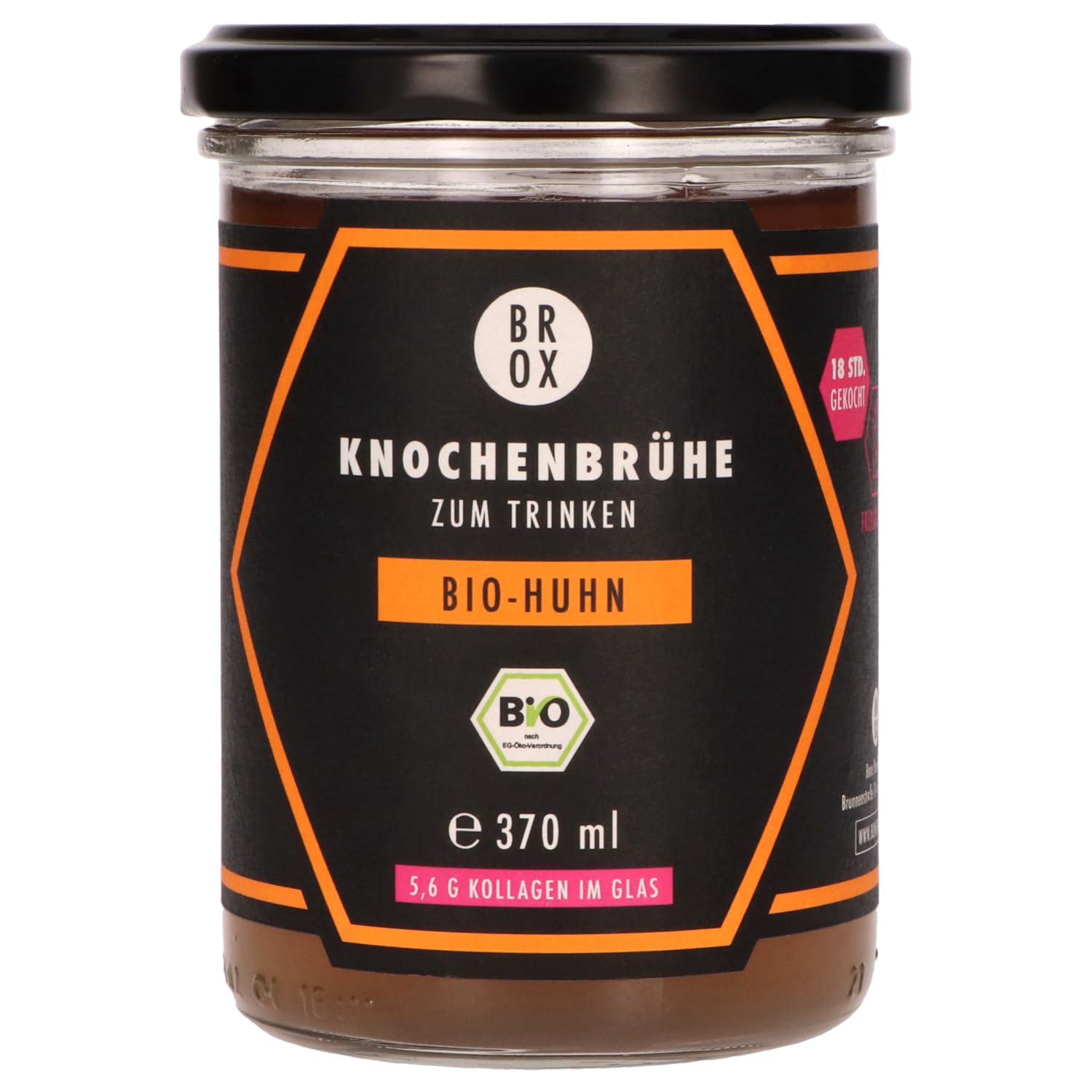 Brox Bio Knochenbrühe Huhn, 6 x 370ml : Amazon.de: Lebensmittel & Getränke