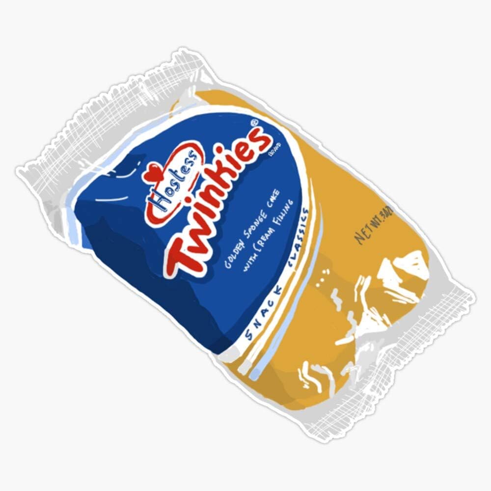 Amazon.com - Twinkies Sticker Vinyl Bumper Sticker Decal Waterproof 5"