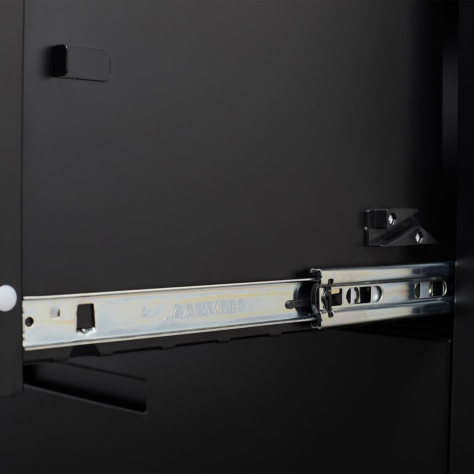 Amazon.com: PEUKC Lateral File Cabinet Slide Rail, Metal File Cabinets ...