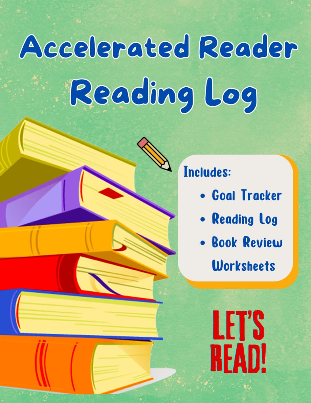 Accelerated Reader Reading Log: Goal Tracker, Reading Log, Book Review ...