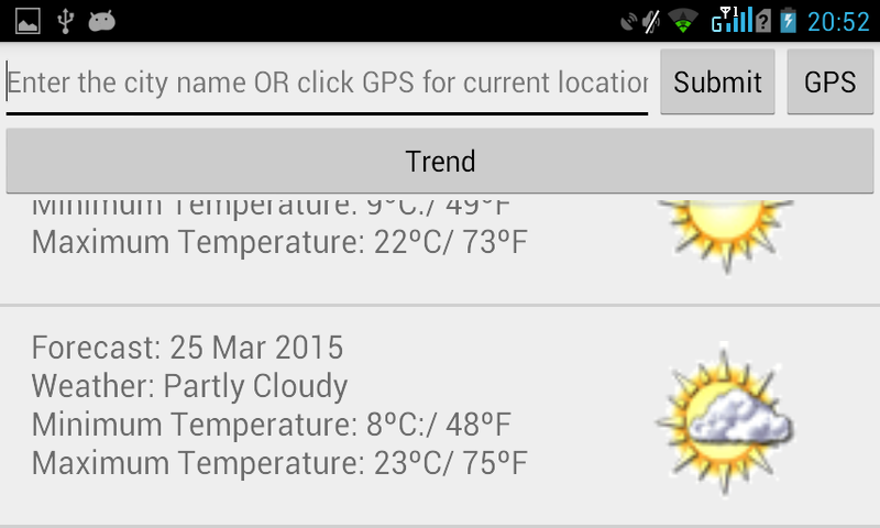 Simple Weather Forecast - App on the Amazon Appstore