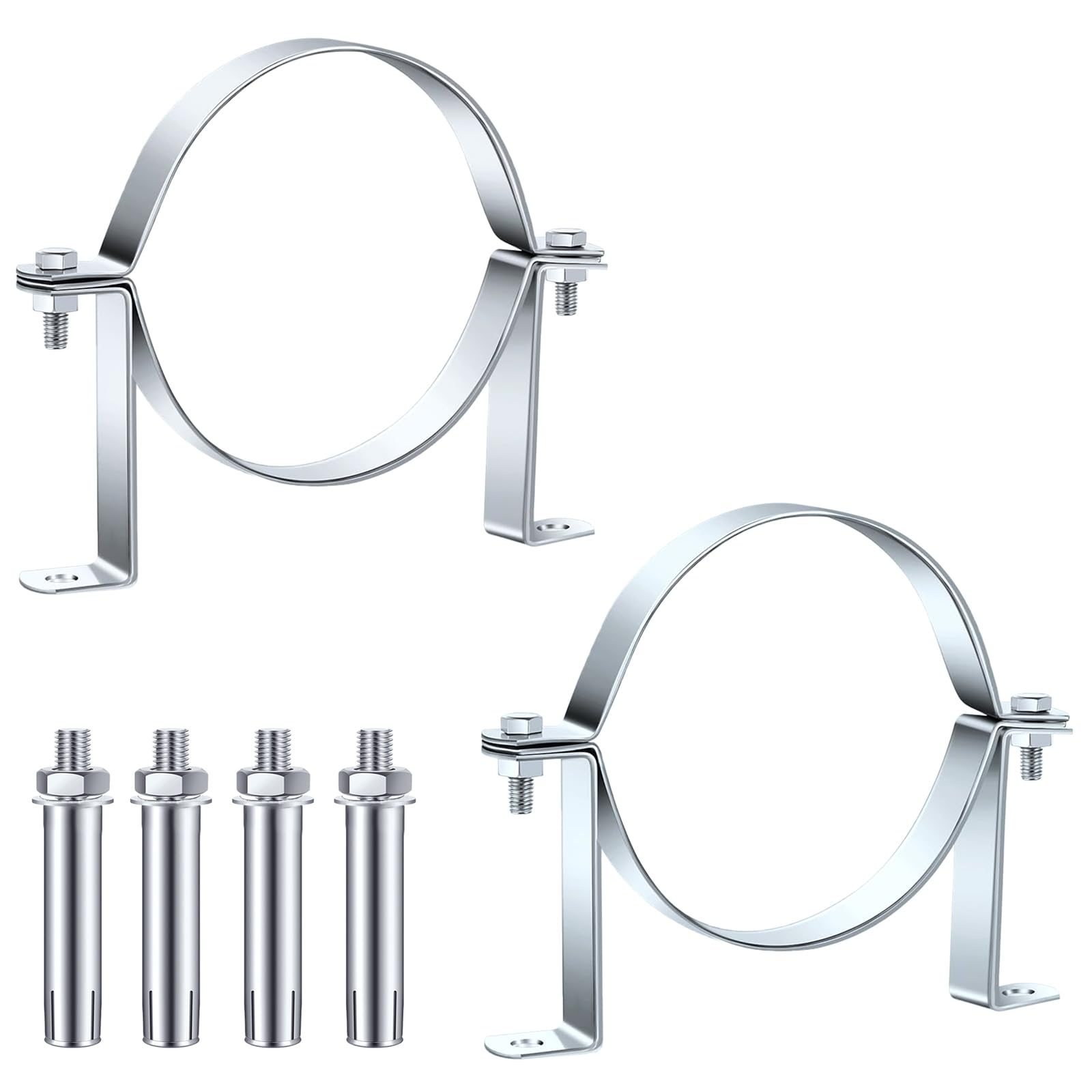 Galvanized Pipe Support Brackets