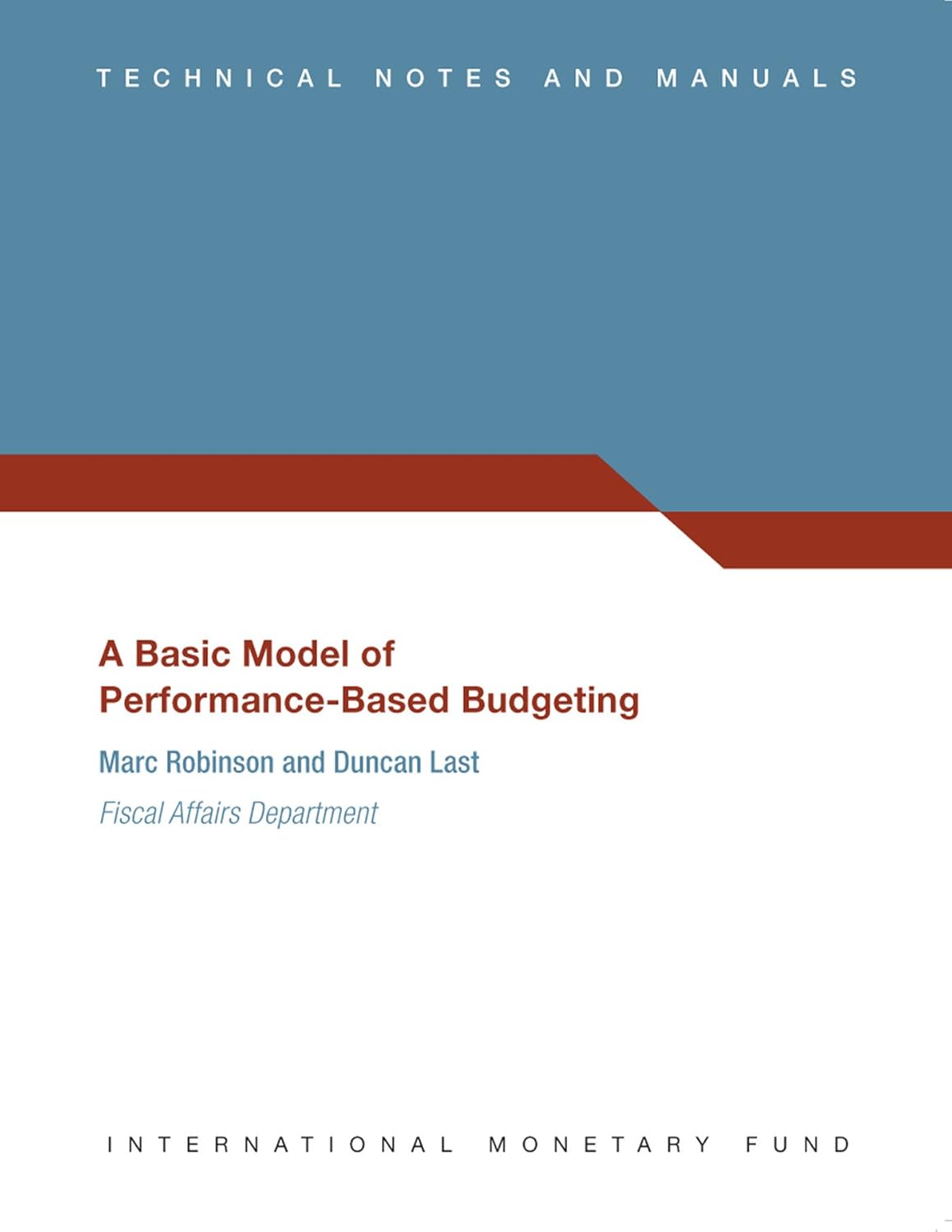 Amazon.com: A Basic Model of Performance-Based Budgeting eBook ...