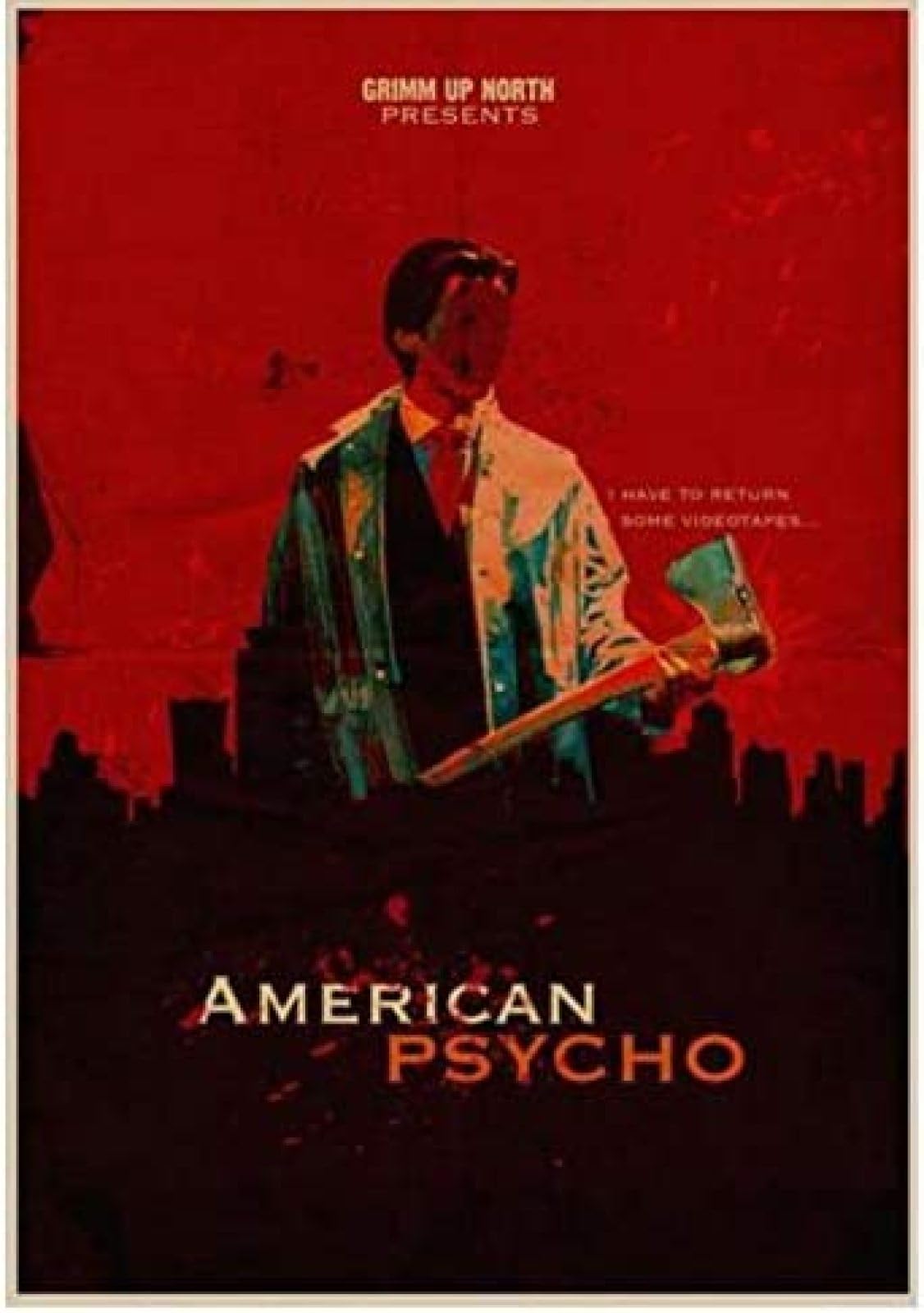 American Psycho Theatrical Poster