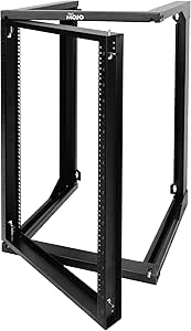 Amazon.com: Tecmojo 18U Wall Mount Rack, Server Rack,Open Frame Server Rack,Network Rack for ...