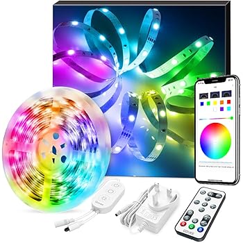 Alexa LED Strip Lights - Compatible with Alexa, Google Home, IFTTT ...