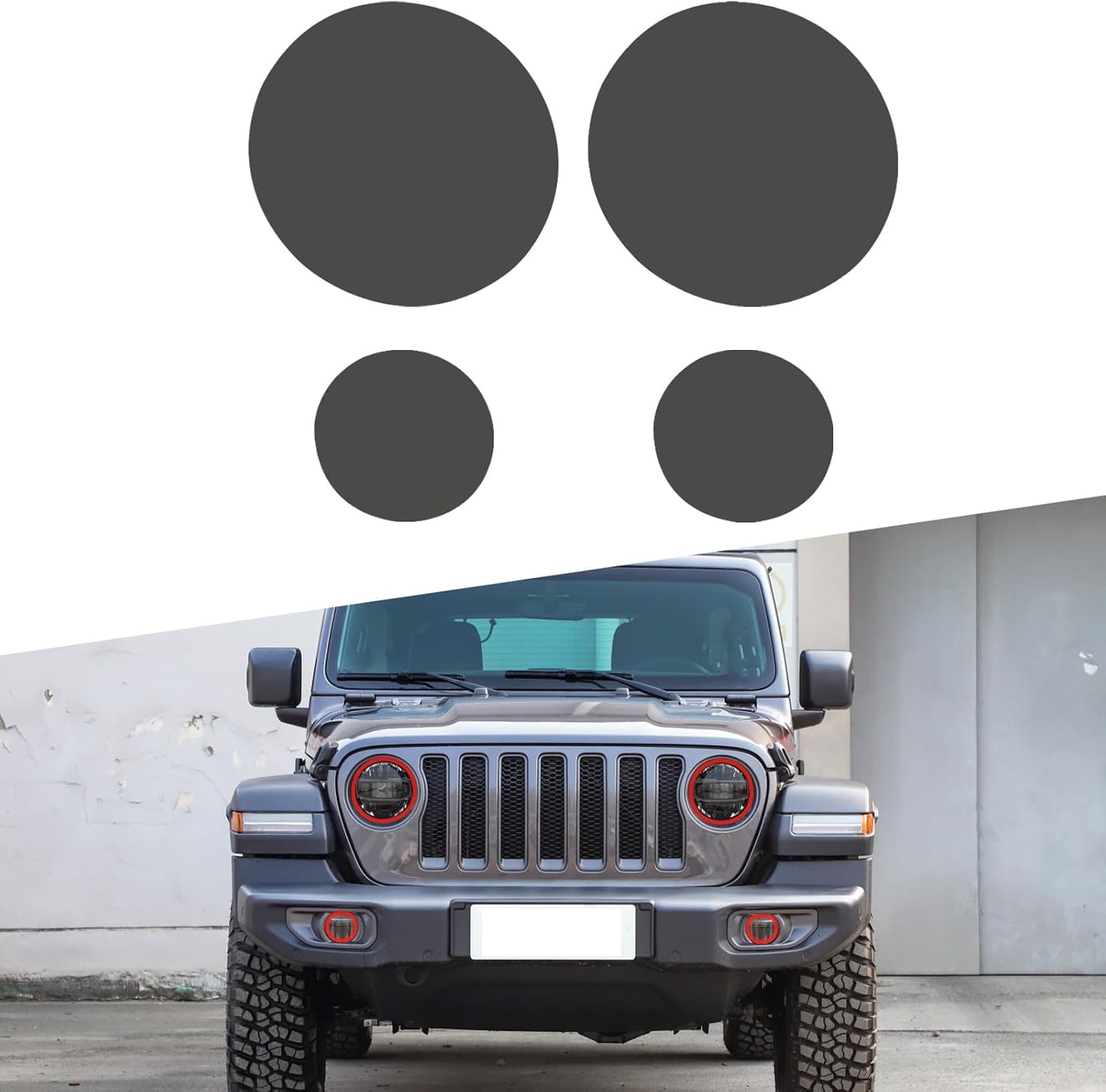 Amazon.com: Agulier Compatible with 20% Dark Smoke Headlight Vinyl Tint ...