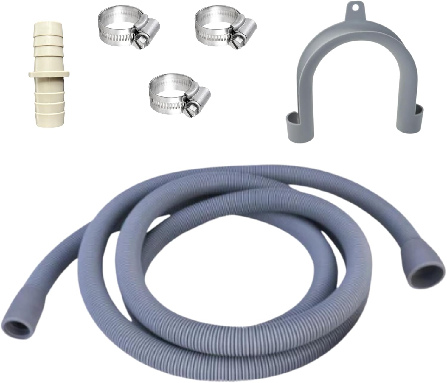Noble Spares Extendable Washing Machine Hose Kit, Universal Dishwasher ...