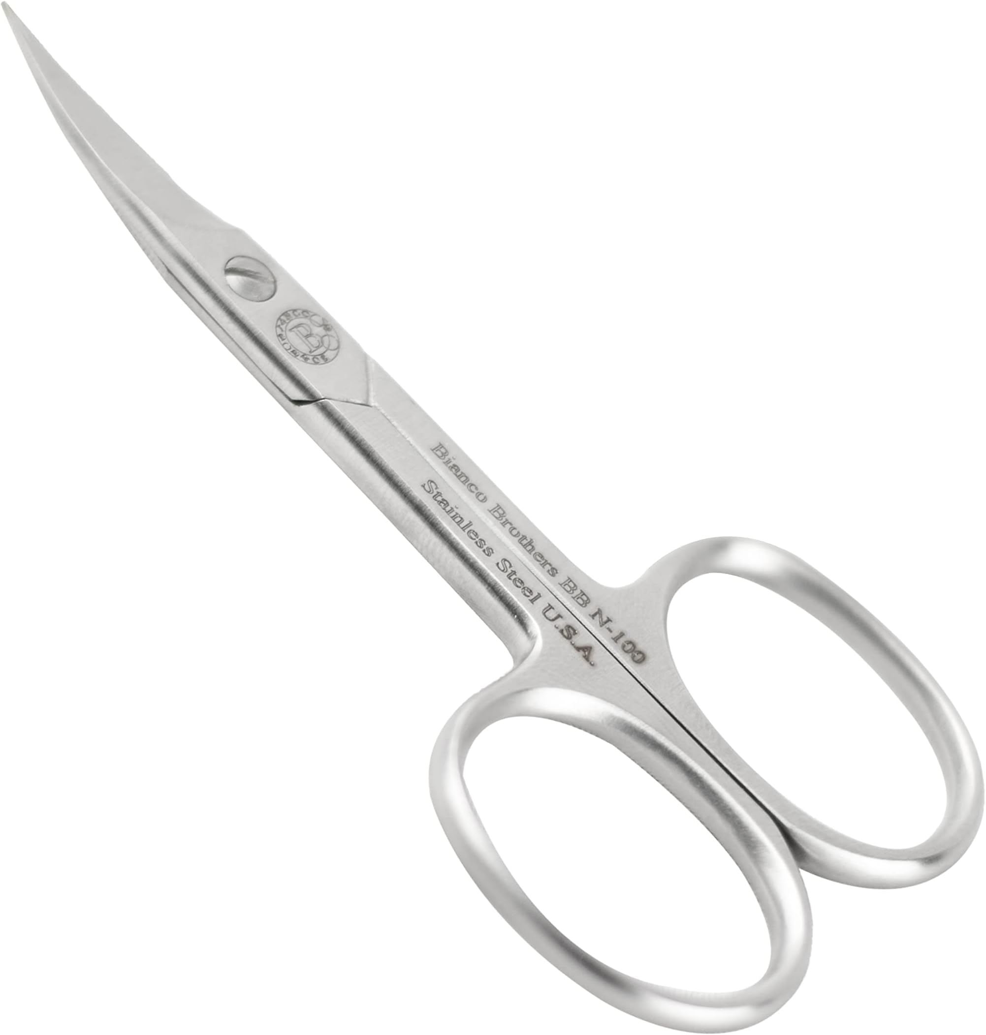 Amazon.com : Bianco Brothers Curved Blade Manicure Scissors | Perfect ...