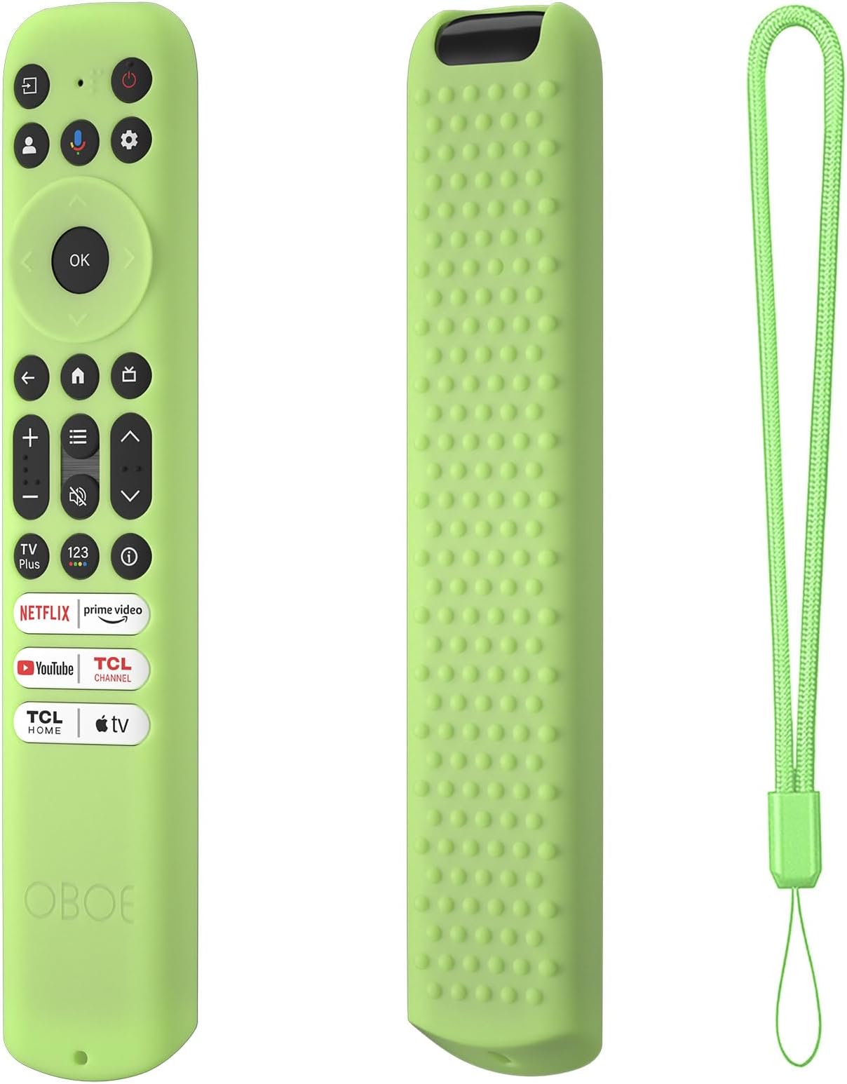 Amazon.in: Buy Oboe Silicone TV Remote Cover Case Compatible with TCL ...