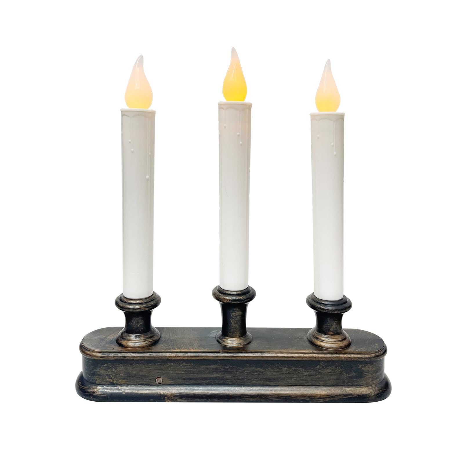 Candle Lights With Sensor For Windows Plug In Dual LED Window Candle