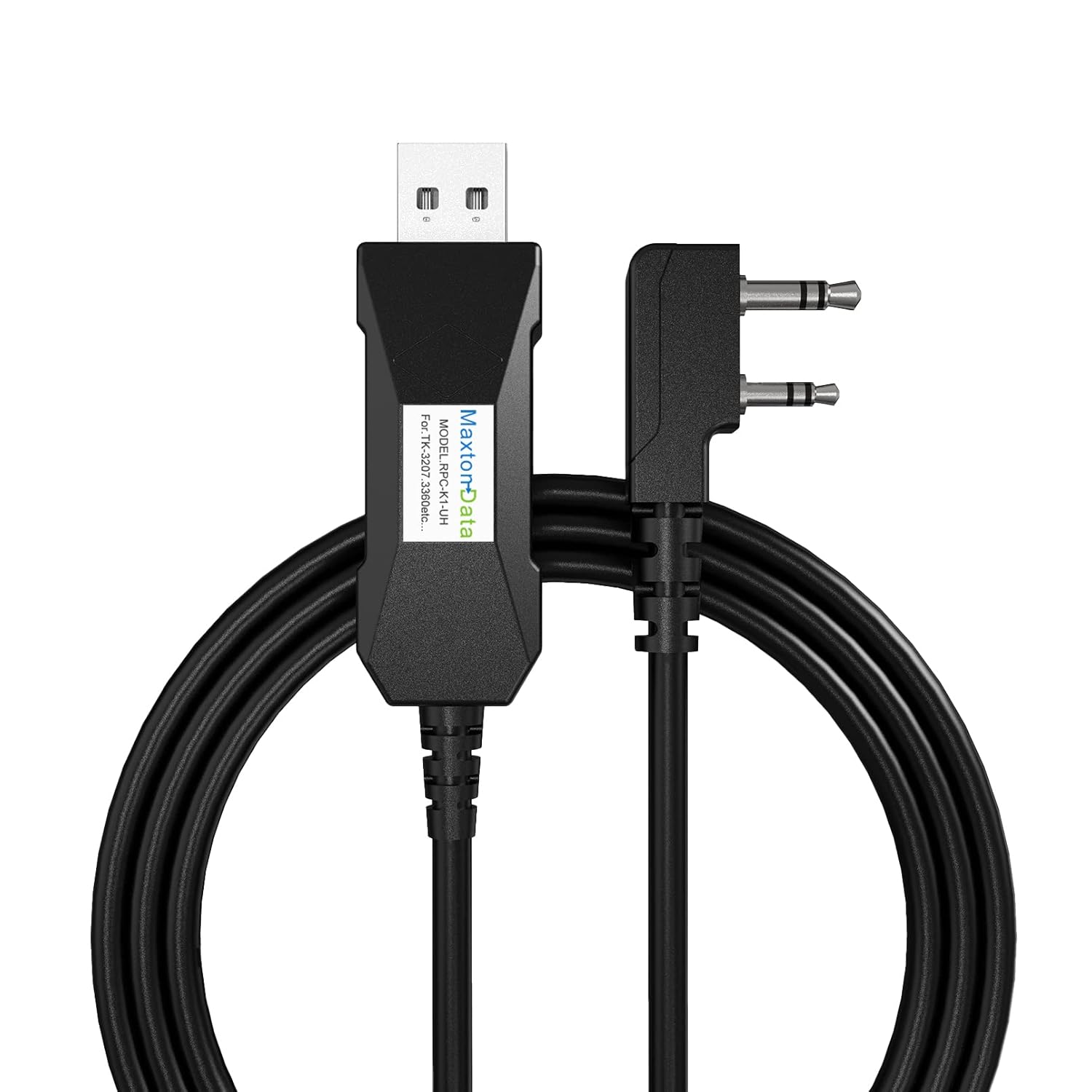 Amazon.com: SAMCOM Radio Programming Cable USB Plug & Play No Driver ...