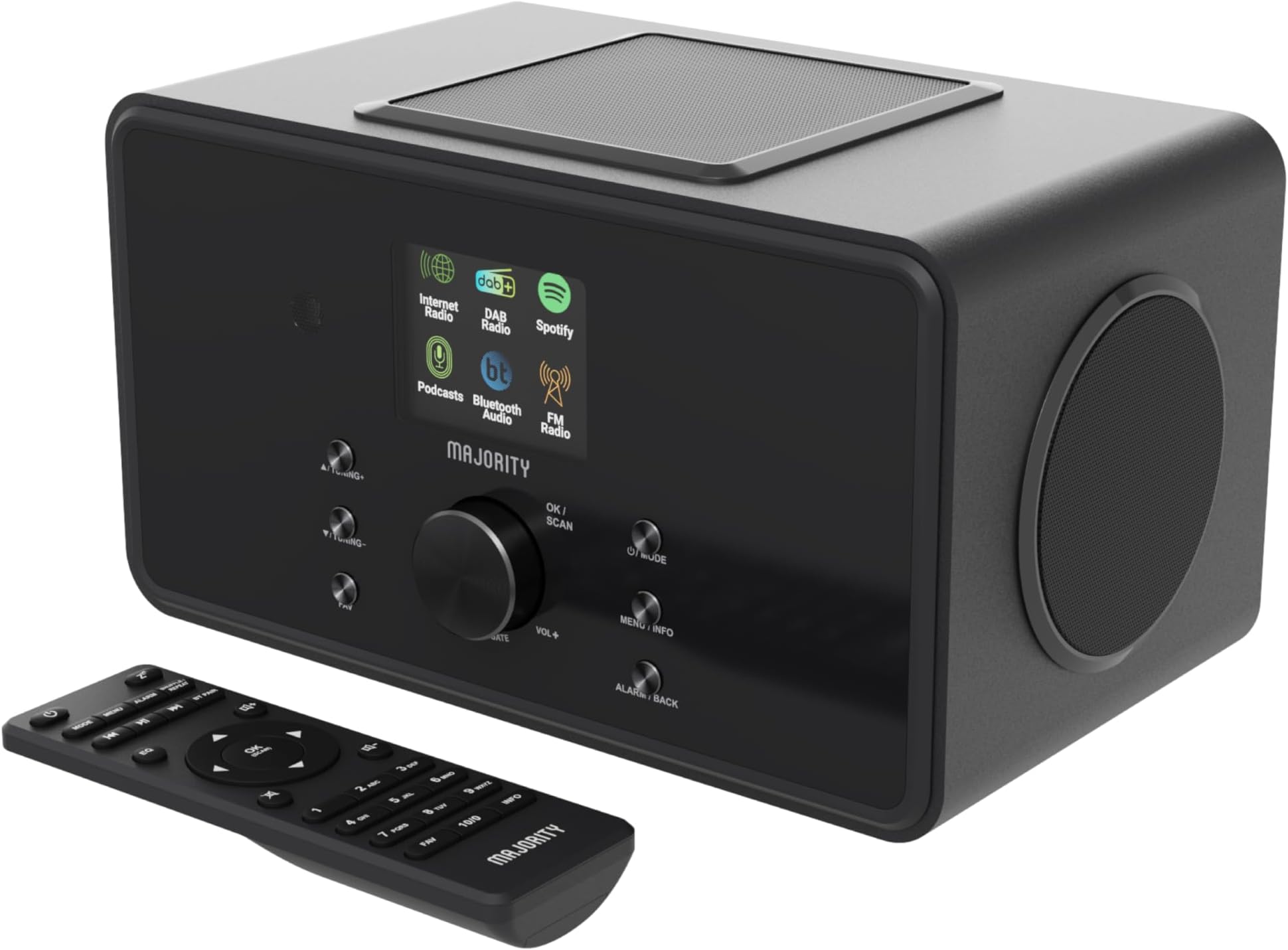 Hama DAB+ Digitalradio Internetradio (Smart Radio mit 2-Wege ...