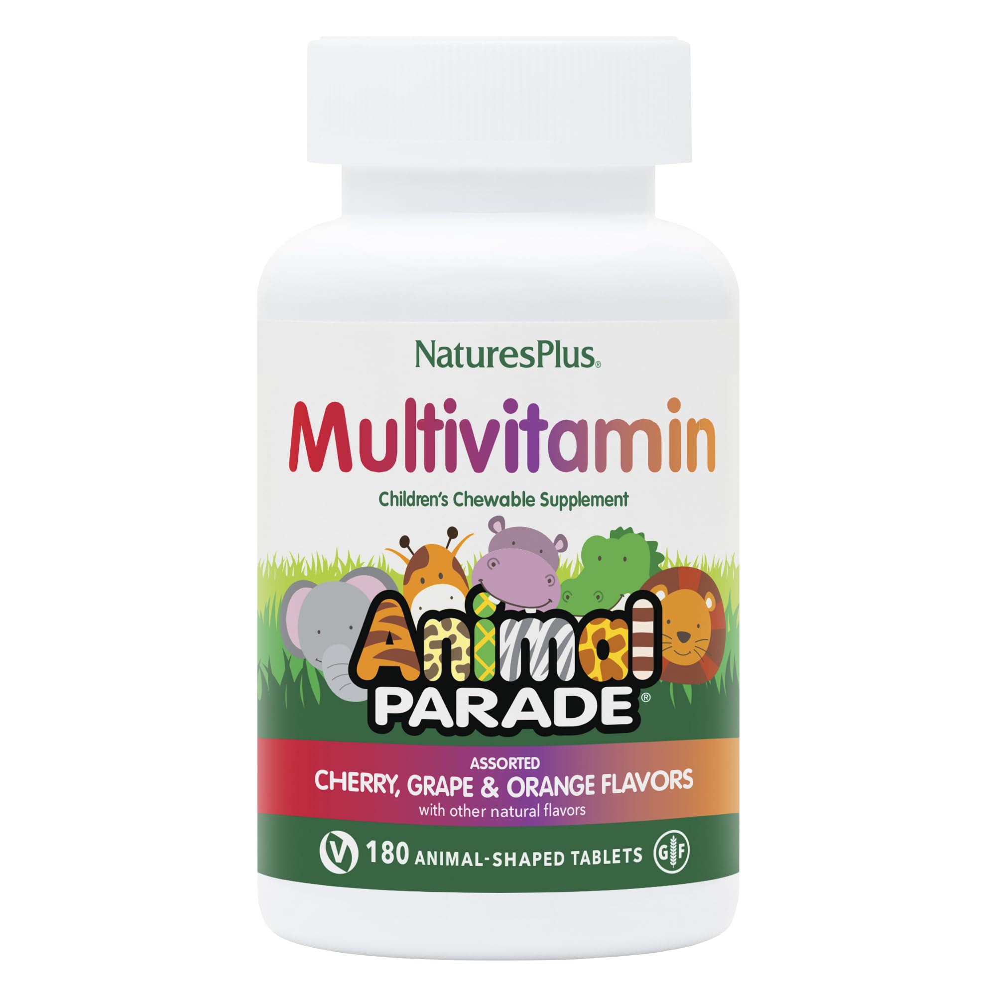 Snapklik.com : NaturesPlus Animal Parade Childrens Chewable ...