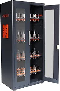 Amazon.com: ANLJNCC CAT/BT40 Large Capacity CNC Tool Storage Cabinet ...