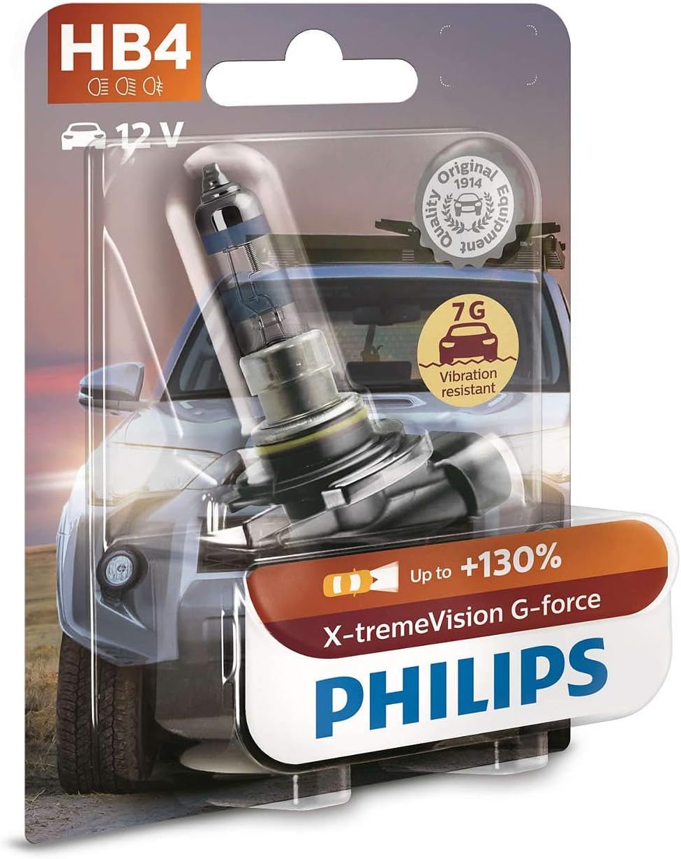 Philips HB4 9006 Xtreme Vision G-Force 12V 51W (Single) : Amazon.in ...
