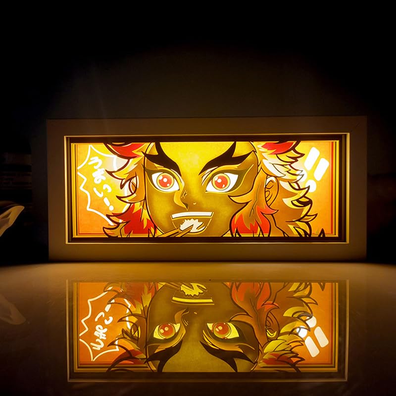 Anime LED Light Box,Papercut Anime Light Box,Handmade Manga Paper ...