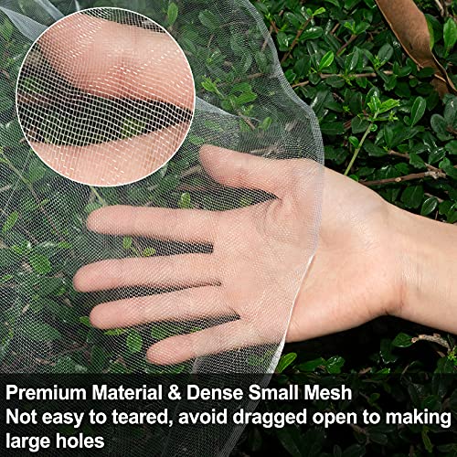 Snapklik.com : Garden Mesh Netting 262Ft X 65Ft Ultra Fine Plant ...