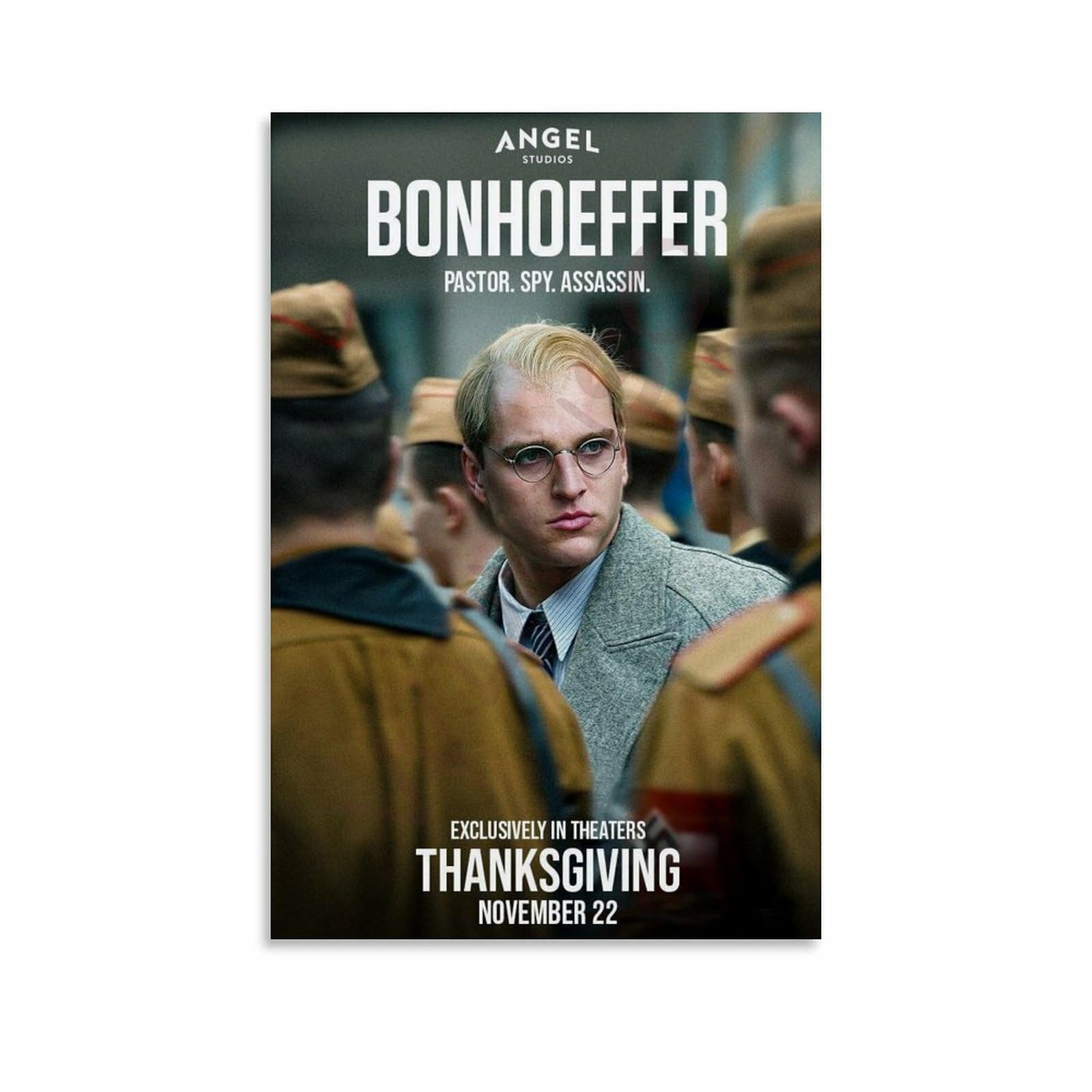 Amazon.com: Movie Poster Bonhoeffer Film 2024 Poster Film Wall Art ...