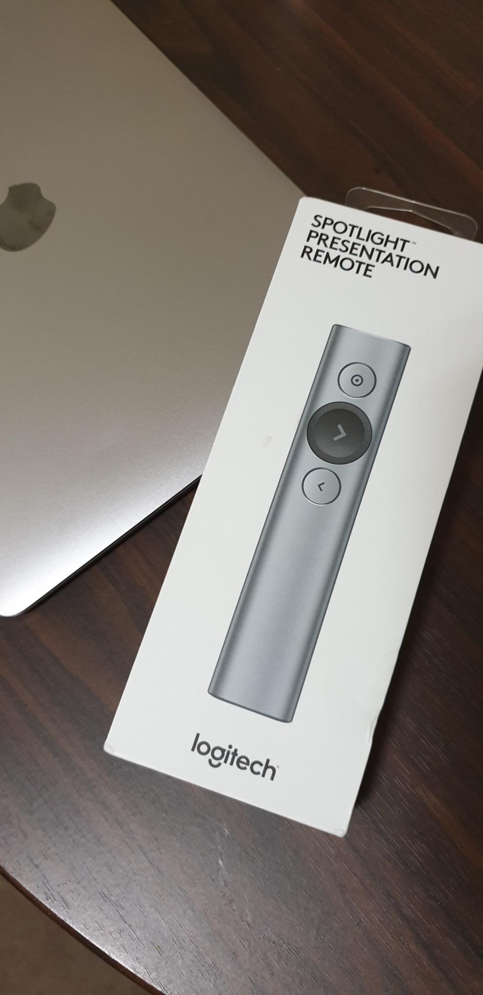 logitech Spotlight Wireless Presentation Remote, 2.4 Ghz and Bluetooth ...