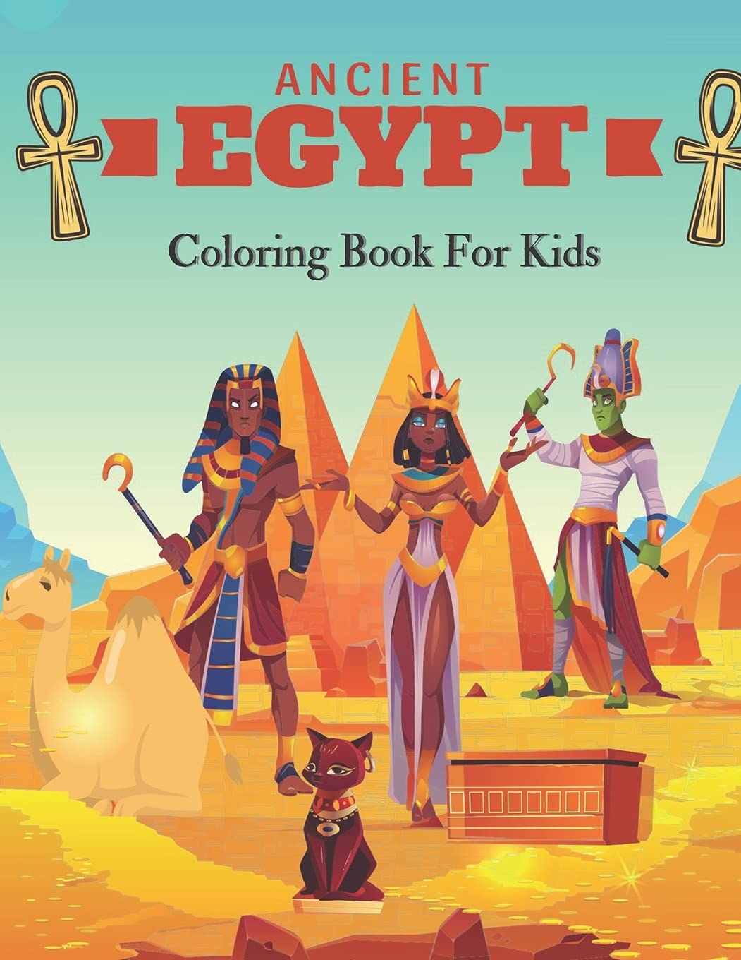 Buy Ancient Egypt Coloring Book For Kids: Life in Ancient Egypt ...