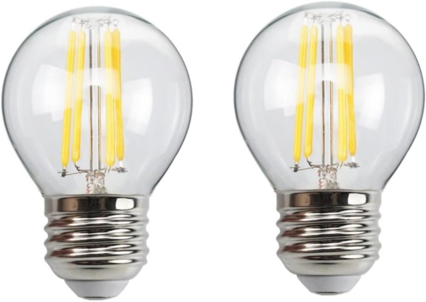 BaiZhou 2Pack 5V 4W LED Bulb E26 Base Energy-Saving Bulb 40Watt ...