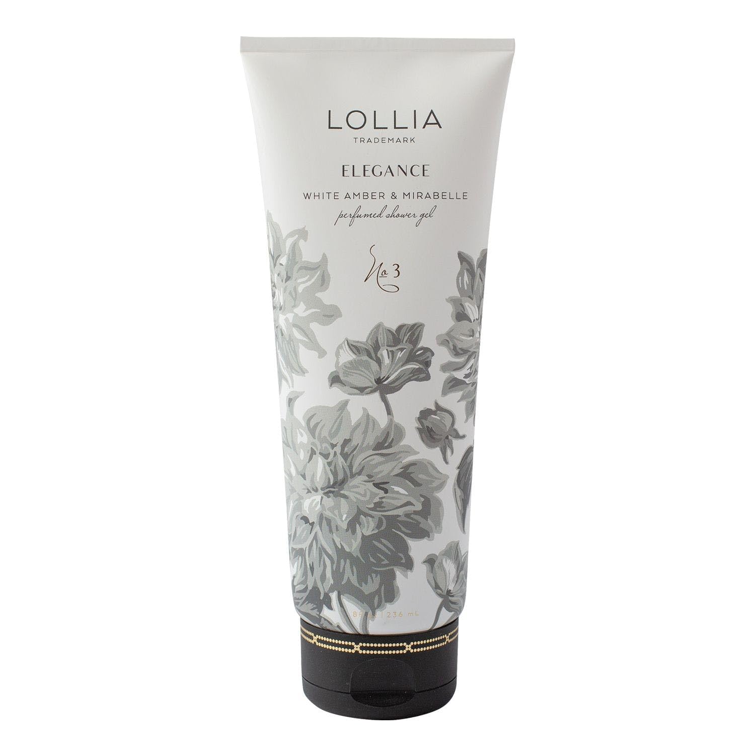 Amazon.com : LOLLIA Elegance Shower Gel, 8 fl. oz. – White Amber ...