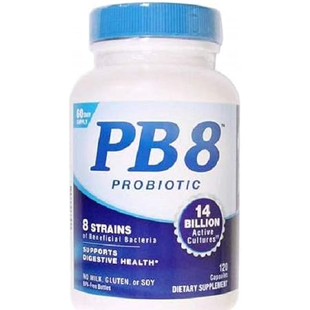 Amazon.com: Nutrition Now PB 8 Pro-biotic Acidophilus Capsules ...