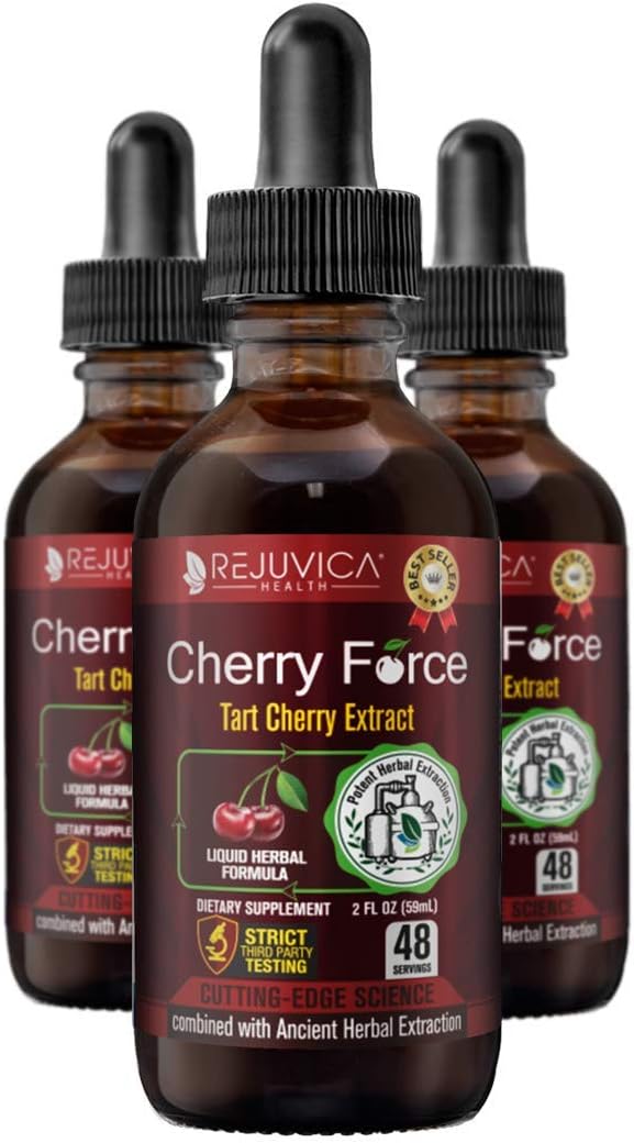Amazon.com: Cherry Force - Advanced Tart Cherry Extract - Real Tart ...