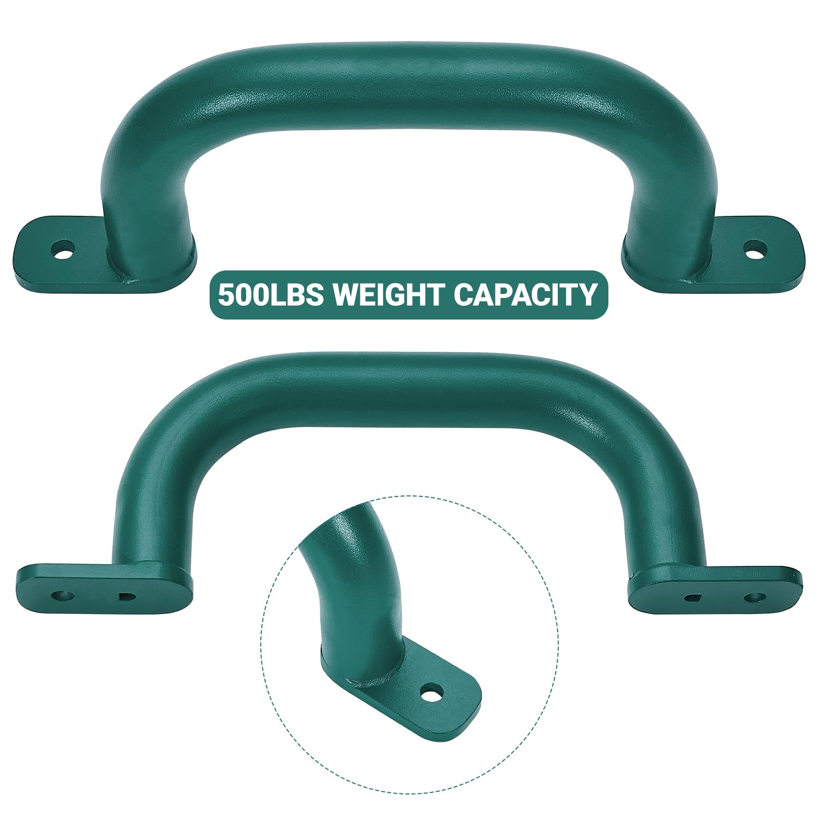 Snapklik.com : 2 Pack 10 Playground Accessories Handles Green, Outdoor ...