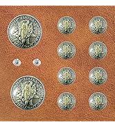 Amazon.com: WETUFIN 10pcs 34mm (1.34inch) Screw Back Buttons for ...