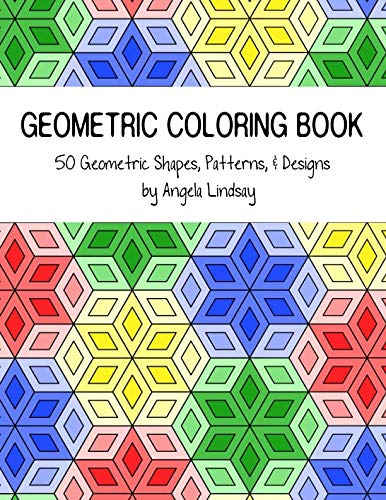 Amazon.com: Geometric Coloring Book: 50 Geometric Shapes, Patterns ...