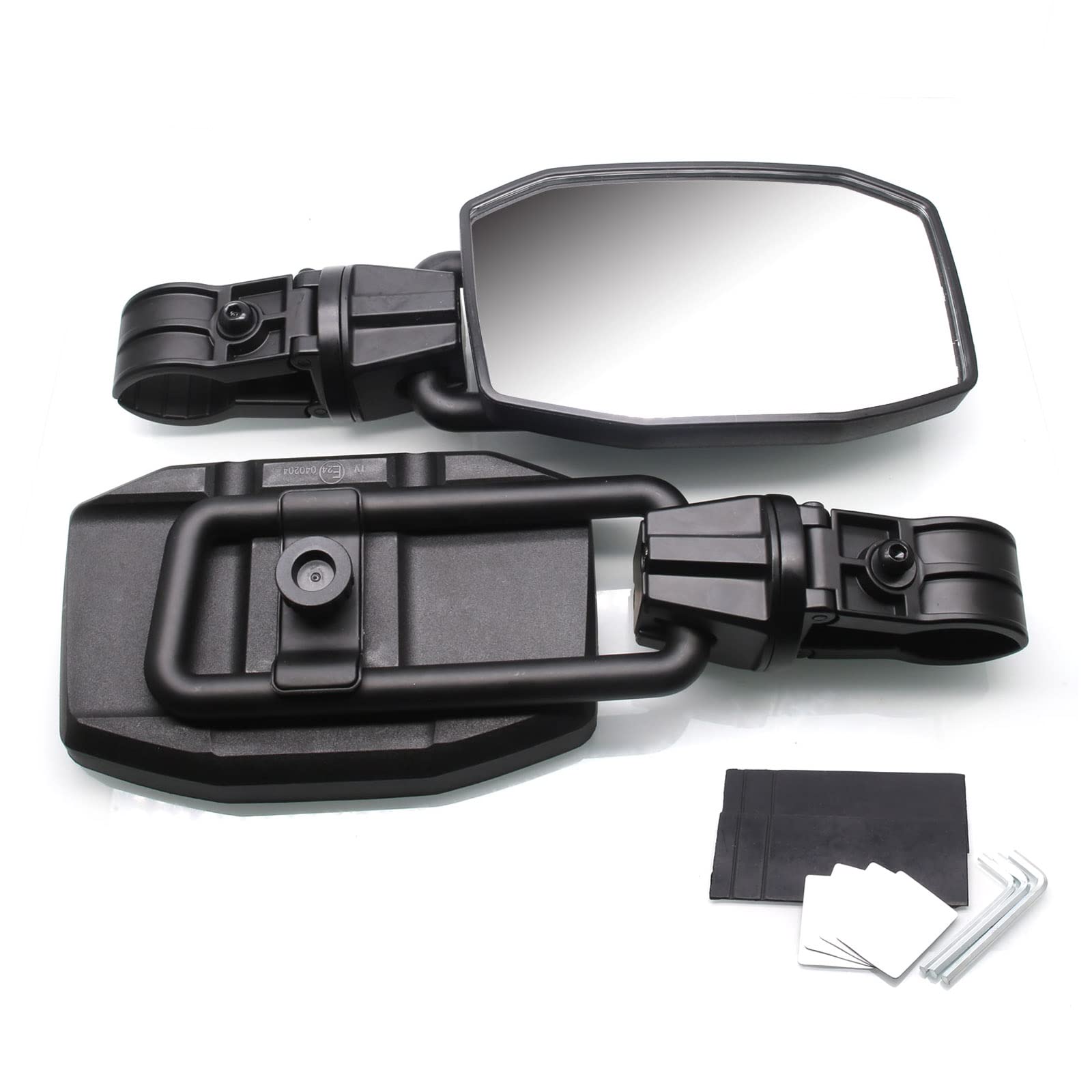 Snapklik.com : MZS UTV Side View Mirrors, RZR Side Mirror For 1.75 To 2 ...
