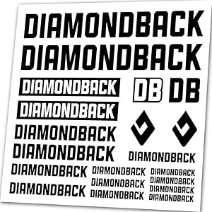 Amazon.com: For Diamondback Bikes Logo Frame Sticker Decal. Die Cut ...